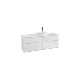 Villeroy & Boch V&B Waschtischunterschrank Wandbeleuchtung Finion 160x60cm, Abd.-Pl. wh. m, wh. m lacquer ; Villeroy & Boch (G97100MT)