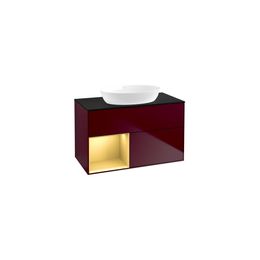 Villeroy & Boch V&B Waschtischunterschrank Wandbeleuchtung Finion 100, Pl bla m, Reg gol m Lac, Peo m ; Villeroy & Boch (GA12HFHB)