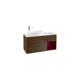 Villeroy & Boch V&B Waschtischunterschrank Wandbeleuchtung Finion 120cm, Pl wh. m, Reg Peo m Lac, wal ven ; Villeroy & Boch (G931HBGN)