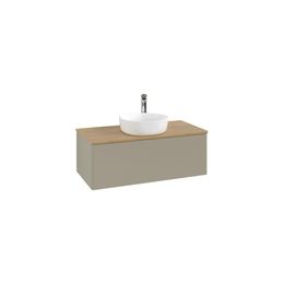 Villeroy & Boch V&B Waschtischunterschrank ohne Frontstruktur, mit Beleuchtung Antao 100x36x50cm, HL, WBP hon. Oa, st G m Lac ; Villeroy & Boch (L31051HK)