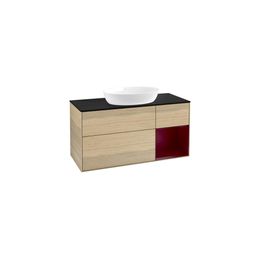 Villeroy & Boch V&B Waschtischunterschrank Wandbeleuchtung Finion 120cm, Pl bla m, Reg Peo m Lac, Oa ven ; Villeroy & Boch (GA72HBPC)