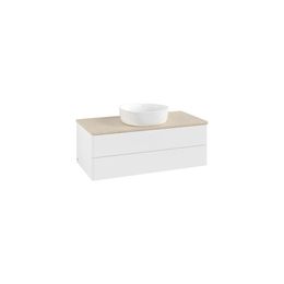 Villeroy & Boch V&B Waschtischunterschrank ohne Frontstruktur -Beleuchtung Antao 100x36x50cm, WBP-farbe botti., wh. m Lac ; Villeroy & Boch (L20013MT)