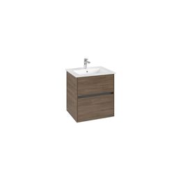 Villeroy & Boch V&B Waschtischunterschrank Collaro 56,1x61x48cm, WT mittig, arizona oak ; Villeroy & Boch (C14200VH)