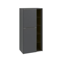 Villeroy & Boch V&B Mittelschrank Subway 3.0 57,4x120x36,2cm, Sch L/Gr Alu gl, wh. Oa ; Villeroy & Boch (C59800AA)