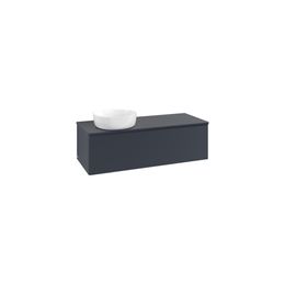Villeroy & Boch V&B Waschtischunterschrank mit Frontstruktur, mit Beleuchtung Antao 120x36x50cm, WBP-farbe Lac, md bl. m Lac ; Villeroy & Boch (L33110HG)