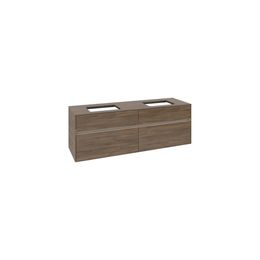 Villeroy & Boch V&B Waschtischunterschrank Collaro 160x54,8x50cm, f 2 WT, LED 12W, Ariz. Oa ; Villeroy & Boch (C123B0VH)
