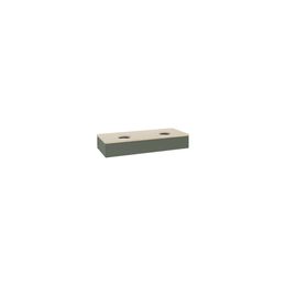 Villeroy & Boch V&B Waschtischunterschrank ohne Frontstruktur Antao 120x19x50cm, WBP botti., lea gre. m Lac ; Villeroy & Boch (K13013HL)