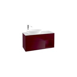Villeroy & Boch V&B Waschtischunterschrank Wandbeleuchtung Finion 120cm, Pl wh. m, Reg Peo m Lac, Peo m ; Villeroy & Boch (G931HBHB)