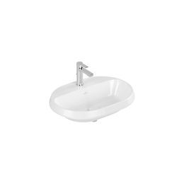 Villeroy & Boch V&B Einbauwaschbecken Architectura 60x45cm, ov., 1 Hahnl., o. &Uuml;L, wei&szlig; ; Villeroy & Boch (5A666101)