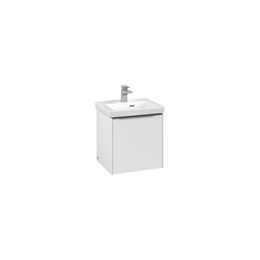 Villeroy & Boch V&B Waschtischunterschrank Subway 3.0 42,3x42,9x37,8cm, Sch L/Gr Alu gl, P wh. ; Villeroy & Boch (C58100VF)
