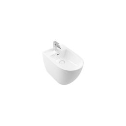 Villeroy & Boch V&B Stand-Bidet Subway 3.0 37x59,5cm, 1 Hahnl., mit &Uuml;berlauf, wei&szlig; ; Villeroy & Boch (44710001)