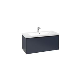 Villeroy & Boch V&B Waschtischunterschrank Subway 3.0 97,3x42,9x47,8cm, m LE/Gr vo b, Mar bl. ; Villeroy & Boch (C569L1VQ)