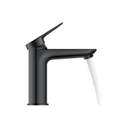 Duravit Waschtisch-Einhebelmischer M Wave Ausl. 122mm, o. Zugst.Abl.Gar., sw matt (WA1020002046)