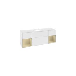 Villeroy & Boch V&B Waschtischunterschrank Finion 160x60,3x50,1cm, Rg si G m La, wh. m Lac ; Villeroy & Boch (F741HJMT)