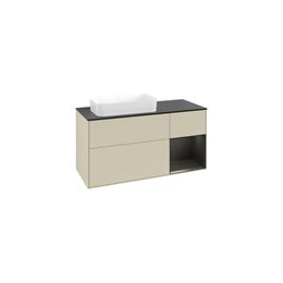 Villeroy & Boch V&B Waschtischunterschrank Finion 120x60 cm, Reg re bla m Lac, si Gr m Lac ; Villeroy & Boch (F692PDHJ)