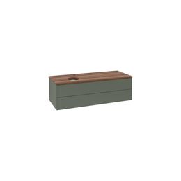Villeroy & Boch V&B Waschtischunterschrank ohne Frontstruktur, mit Beleuchtung Antao 120x36x50cm, HL, WBP w wa, le gre. m Lac ; Villeroy & Boch (L22052HL)
