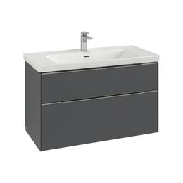 Villeroy & Boch V&B Waschtischunterschrank Subway 3.0 97,3x57,6x47,8cm, m LE/Gr vo bla, bla Oa ; Villeroy & Boch (C570L1AB)