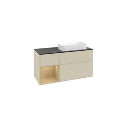 Villeroy & Boch V&B Waschtischunterschrank Finion 120x60 cm, Reg li Oa ven, si Gr m Lac ; Villeroy & Boch (F682PCHJ)