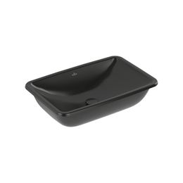Villeroy & Boch V&B V&B Unterbauwaschbecken Loop& Friends o. Hahnloch, o. &Uuml;L, 61,5x39cm, P bla C+ ; Villeroy & Boch (4A5801R7)