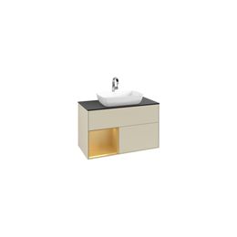 Villeroy & Boch V&B Waschtischunterschrank Finion 100, Pl b m, Reg gol m Lac, si Gr m Lac ; Villeroy & Boch (F772HFHJ)