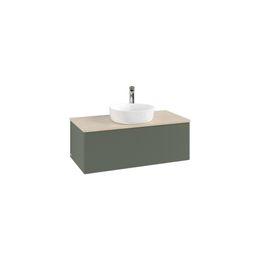 Villeroy & Boch V&B Waschtischunterschrank mit Frontstruktur Antao 100x36x50cm, HL, WBP botti., le g. m Lac ; Villeroy & Boch (K31153HL)