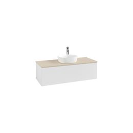 Villeroy & Boch V&B Waschtischunterschrank mit Frontstruktur, mit Beleuchtung Antao 120x36x50cm, HL, WBP botti., glo wh. Lac ; Villeroy & Boch (L32153GF)