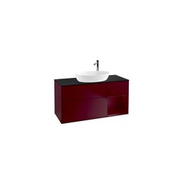 Villeroy & Boch V&B Waschtischunterschrank Wandbeleuchtung Finion 120cm, Pl bla m, Reg Peo m Lac, Peo m ; Villeroy & Boch (G952HBHB)