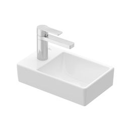 Villeroy & Boch V&B Handwaschbecken Avento 36x22cm, 1 Hahnl., o. &Uuml;L, re, P bla C+ ; Villeroy & Boch (43003RR7)