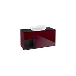 Villeroy & Boch V&B Waschtischunterschrank Wandbeleuchtung Finion 120cm, Pl bla m, Reg bla m Lac, Peo m ; Villeroy & Boch (GA62PDHB)