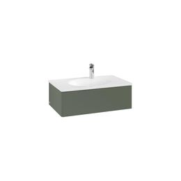 Villeroy & Boch V&B Waschtischunterschrank Antao 78,8x25,6x49,6cm, o Fr., leaf gre. m Lac ; Villeroy & Boch (K01000HL)