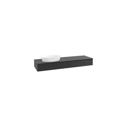 Villeroy & Boch V&B Waschtischunterschrank mit Frontstruktur -Beleuchtung Antao 160x50cm, WBP-farbe Lac, bla m lacquer ; Villeroy & Boch (L15110PD)