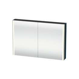 Duravit Uni-Spiegelschrank XSquare Steckd. CH 120x80x15,5cm, bl m, 2 Tür, LED, wandhängend (XS7114098982000)