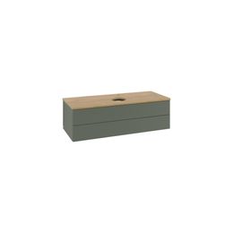 Villeroy & Boch V&B Waschtischunterschrank mit Frontstruktur, mit Beleuchtung Antao 120x36x50cm, HL, WBP hon. Oa, le g. m La ; Villeroy & Boch (L21151HL)