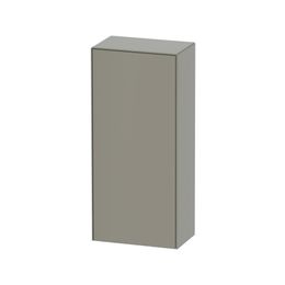 Duravit Halbhochschrank White Tulip 40x24x88cm, 1 T, An re, steingrau s-matt (WT1322R9292)