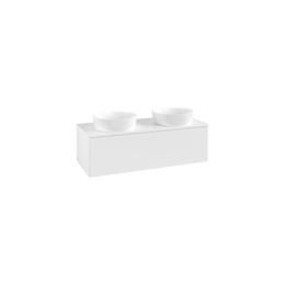 Villeroy & Boch V&B Waschtischunterschrank ohne Frontstruktur Antao 120x36x50cm, WBP-farbe Lac, wh. m Lac ; Villeroy & Boch (K35010MT)