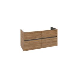 Villeroy & Boch V&B Waschtischunterschrank Collaro 126,1x61x48cm, WT mittig, kansas oak ; Villeroy & Boch (C14700RH)