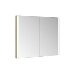 KEUCO Spiegelschrank 2-t&uuml;rig Somaris 100x71x11,5cm, E h Dek., WE, Spiegel-Hz. (14513852101)