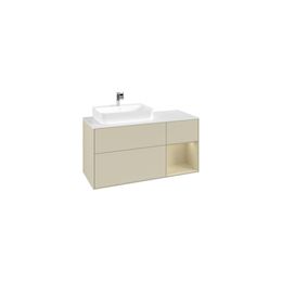 Villeroy & Boch V&B Waschtischunterschrank Finion 120cm, Pl w m, Rg r si G m La, si G m La ; Villeroy & Boch (F401HJHJ)
