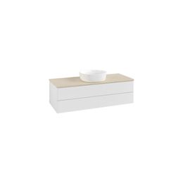 Villeroy & Boch V&B Waschtischunterschrank mit Frontstruktur Antao 120x36x50cm, WBP botti., glo wh. Lac ; Villeroy & Boch (K21113GF)