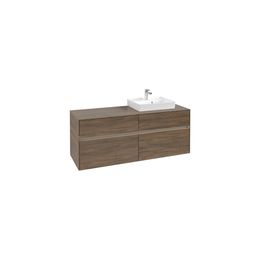 Villeroy & Boch V&B Waschtischunterschrank Collaro 140x54,8x50cm, WT r, LED 10W, Ariz. Oa ; Villeroy & Boch (C075B0VH)