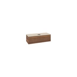 Villeroy & Boch V&B Waschtischunterschrank ohne Frontstruktur Antao 120x36x50cm, WBP-farbe botti., w. walnut ; Villeroy & Boch (K32013HM)