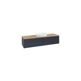 Villeroy & Boch V&B Waschtischunterschrank ohne Frontstruktur Antao 160x50cm, WBP hon. Oa, md bl. m Lac ; Villeroy & Boch (K36011HG)