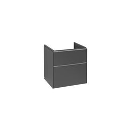 Villeroy & Boch V&B Waschtischunterschrank Subway 3.0 57,2x57,6x47,8cm, m LE/Gr Alu gl, graph. ; Villeroy & Boch (C578L0VR)