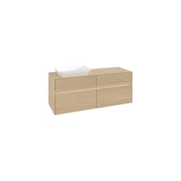 Villeroy & Boch V&B Waschtischunterschrank Collaro 140x54,8x50cm, WT l, LED 10W, Nord Oa ; Villeroy & Boch (C117B0VJ)