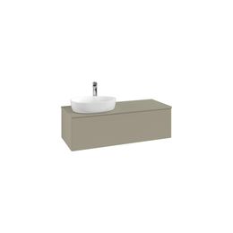 Villeroy & Boch V&B Waschtischunterschrank mit Frontstruktur Antao 120x36x50cm, HL, WBP Lac, md bl. m Lac ; Villeroy & Boch (K33150HG)