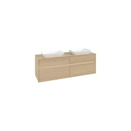 Villeroy & Boch V&B Waschtischunterschrank Collaro 160x54,8x50cm, f 2 WT, LED 12W, Nord Oa ; Villeroy & Boch (C123B0VJ)
