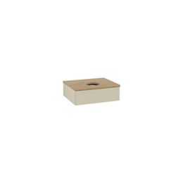 Villeroy & Boch V&B Waschtischunterschrank ohne Frontstruktur Antao 60x19x50cm, WBP hon. Oa, si Gr m Lac ; Villeroy & Boch (K07011HJ)