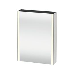 Duravit Uni-Spiegelschrank XSquare Steckd. F 60x15x80cm, 1 T&uuml;r, o ES, An li, we. hgl (XS7111L85851000)