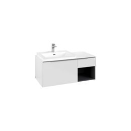 Villeroy & Boch V&B Waschtischunterschrank Beck. li Subway 3.0 100,1x42,25x51,6cm, m LE/Gr AL g, Bri w ; Villeroy & Boch (C572L0VE)