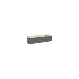 Villeroy & Boch V&B Waschtischunterschrank ohne Frontstruktur Antao 160x50cm, HL, WBP botti., lea gre. m Lac ; Villeroy & Boch (K27053HL)